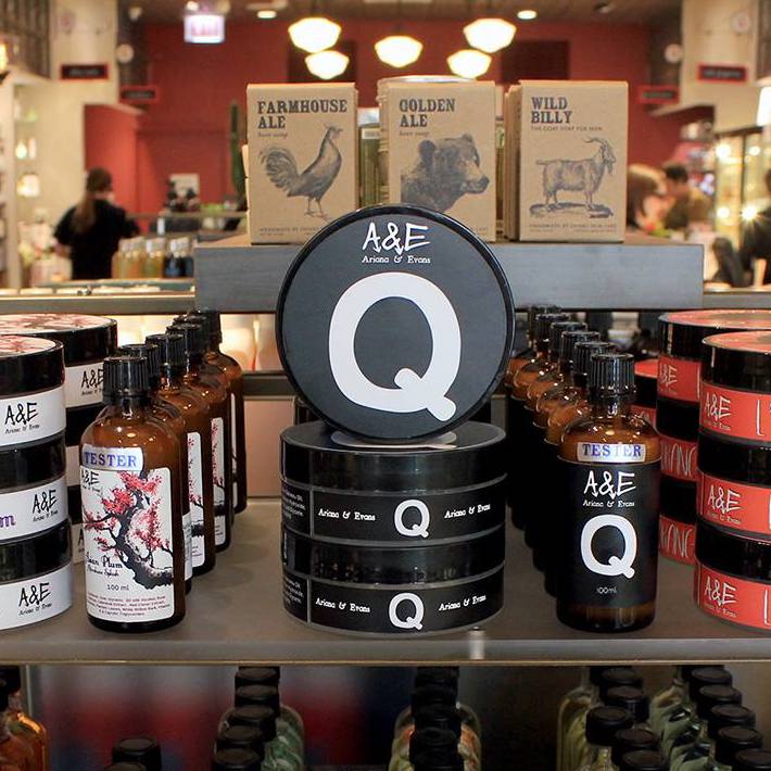 Exclusive Q Brothers Shave Soap Launch with Ariana & Evans